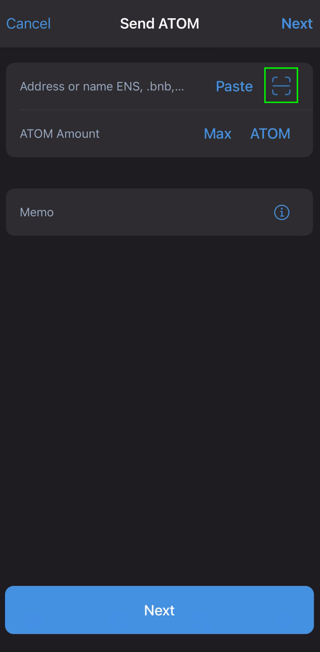 How do I send crypto to Maya using Trust Wallet?